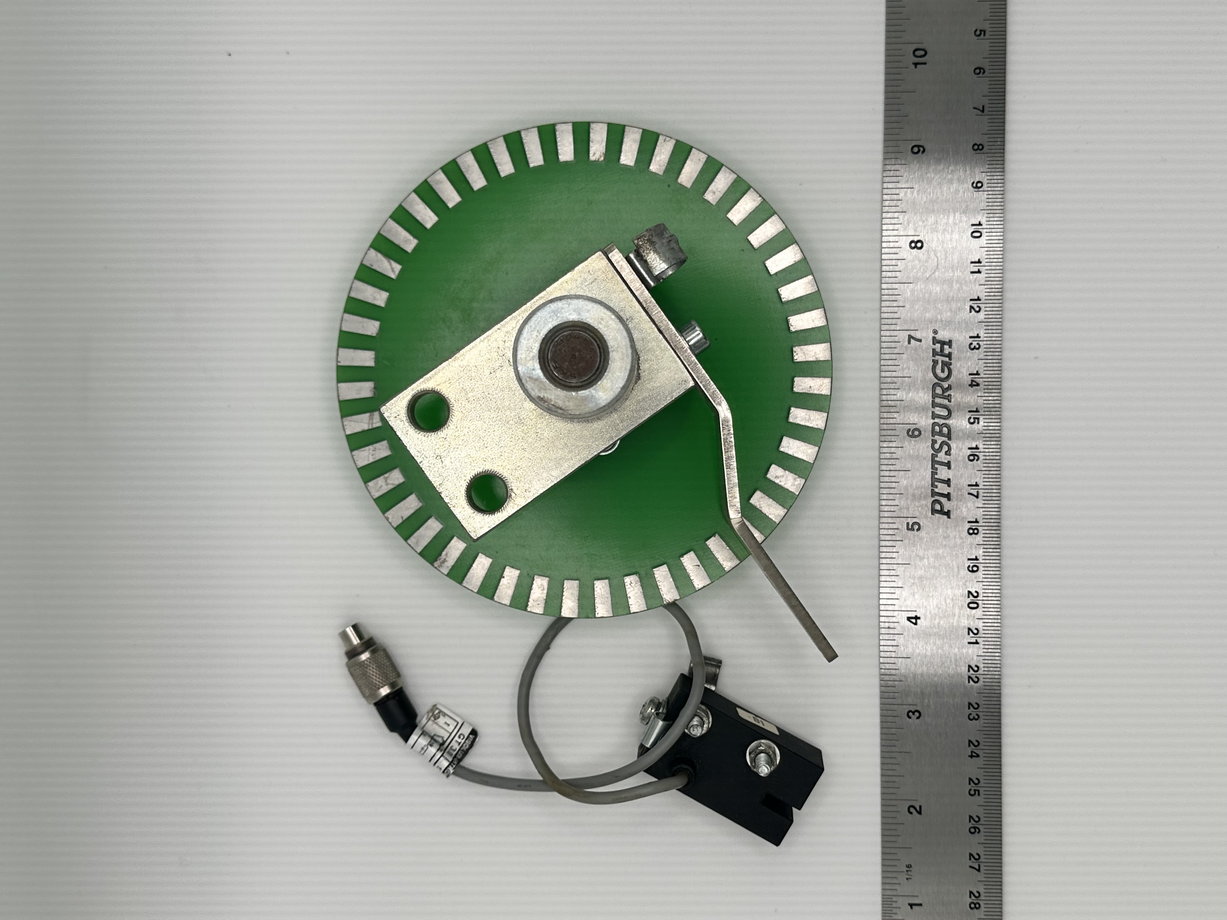 Bindery Parts: MBO Encoder Wheel w/ Slit Initiator